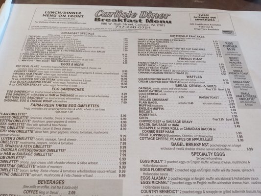 CARLISLE DINER - Updated July 2025 - 26 Photos & 72 Reviews - 800 W ...