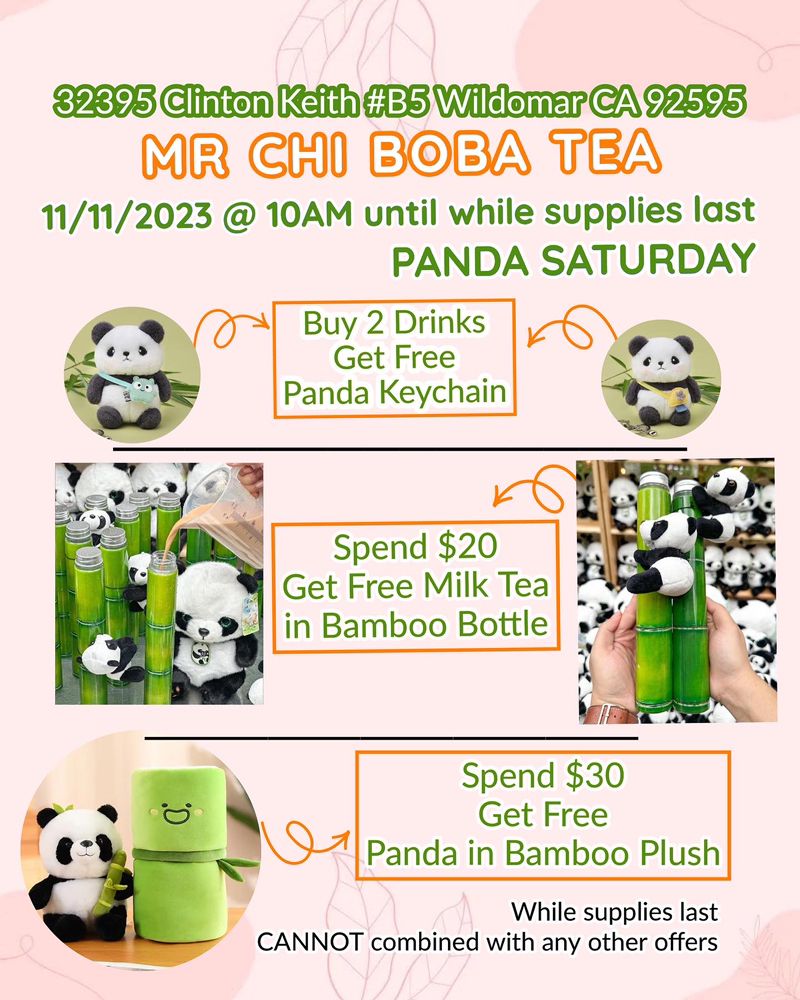 MR. CHI BOBA & TEA - 406 Reviews & 726 Photos - 32395 Clinton Keith Rd ...