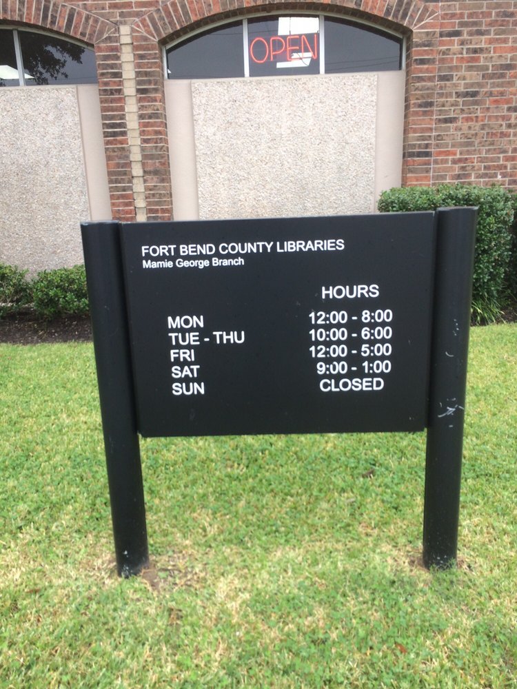 MAMIE GEORGE COUNTY LIBRARY - Updated January 2025 - 320 Dulles Ave ...