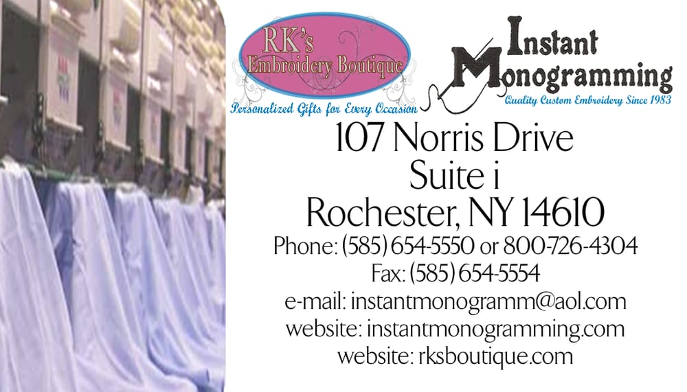 INSTANT MONOGRAMMING - Updated September 2025 - 1150 University Ave ...