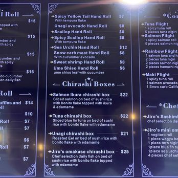 JIRO‘S SUSHI - Updated December 2025 - 114 Photos & 57 Reviews - 32 ...