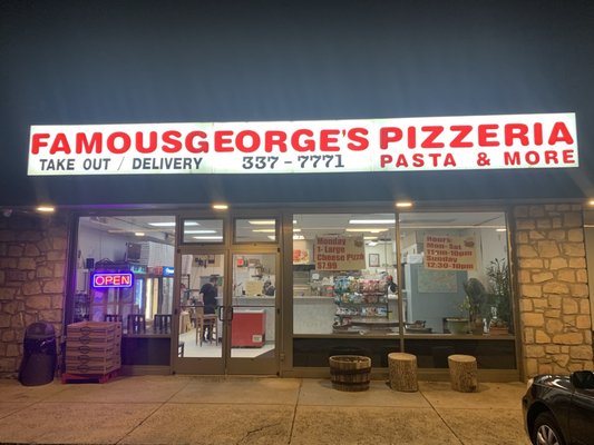 FAMOUS GEORGE’S PIZZERIA - 33 Photos & 75 Reviews - 100 E Beidler Rd ...