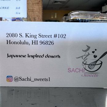 SACHI SWEETS - Updated January 2025 - 395 Photos & 48 Reviews - 2080 S ...