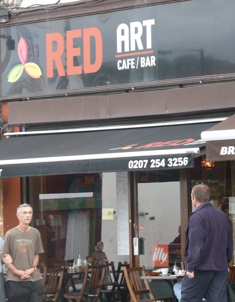 RED ART CAFE - 113 Kingsland High Street, London, United Kingdom - Bars ...