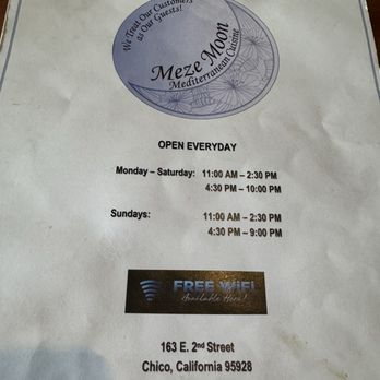 MEZE MOON - Updated August 2024 - 116 Photos & 92 Reviews - 163 E 2nd ...