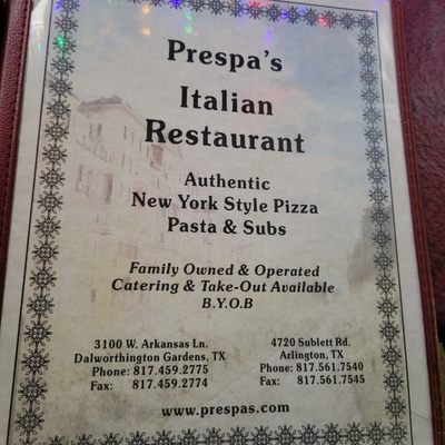 PRESPA’S ITALIAN RESTAURANT - Updated December 2024 - 67 Photos & 129 ...