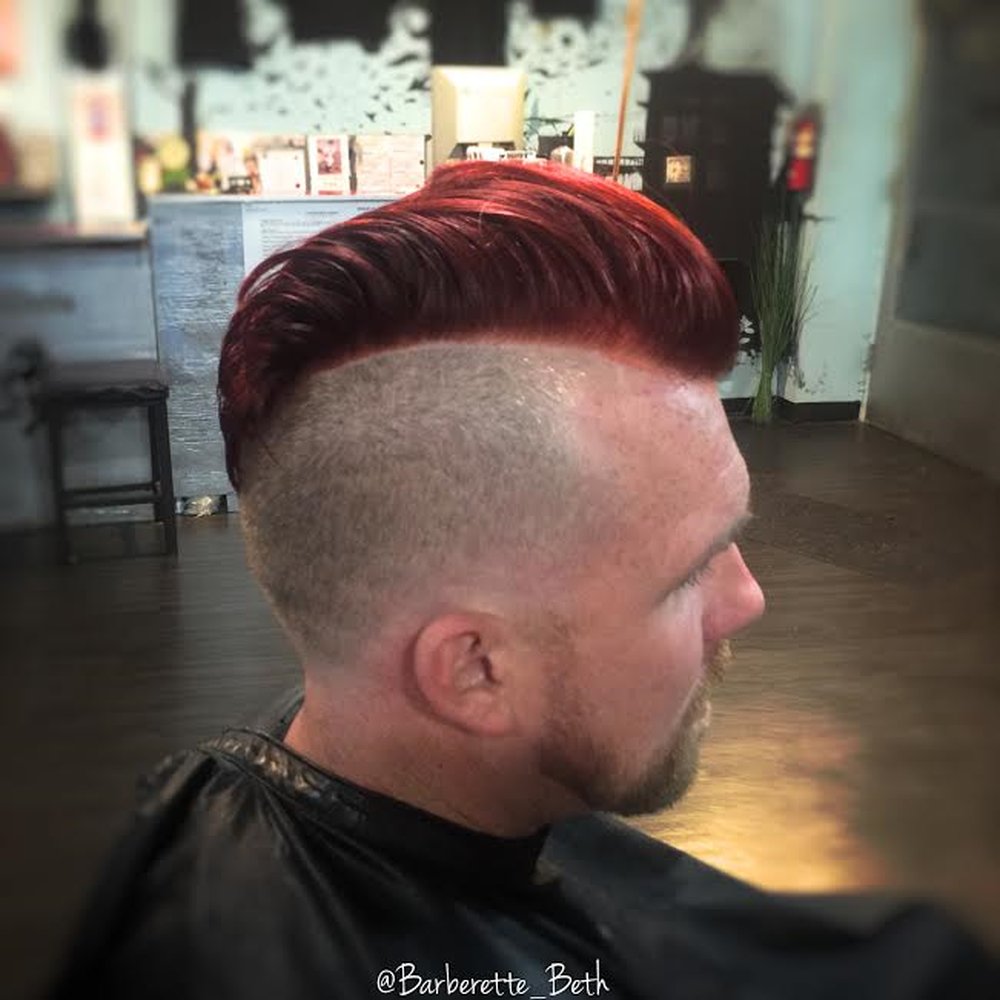 Dark Red Hair Dye Men