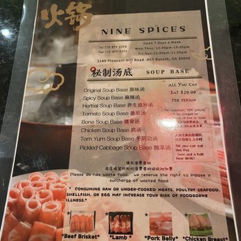 NINE SPICES HOT POT - 145 Photos & 144 Reviews - 2180 Pleasant Hill Rd ...
