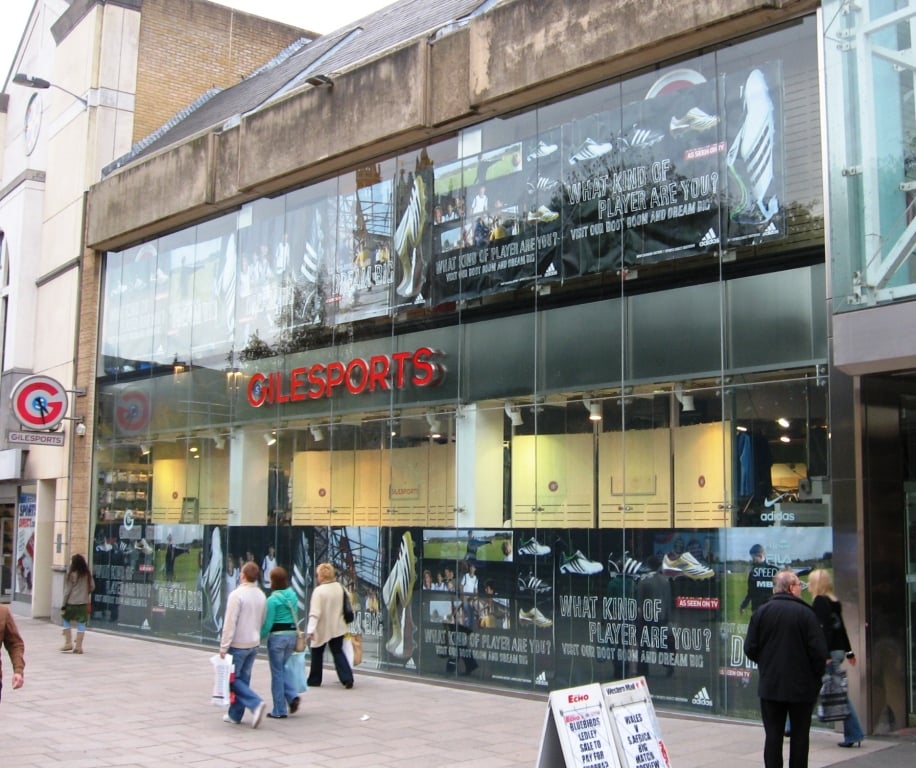 GILESPORTS - Updated April 2025 - Unit 1&2 St David's Shopping Centre 1 ...