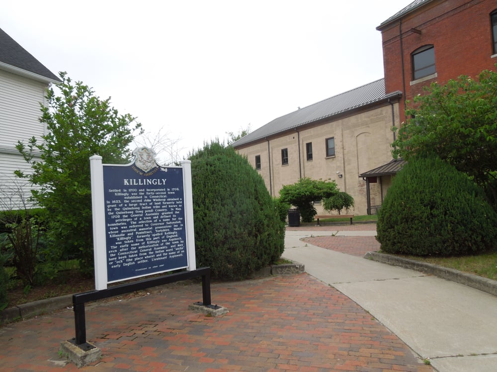 KILLINGLY HISTORICAL MARKER - Updated March 2025 - Academy St And Main ...