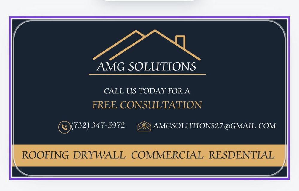 AMG SOLUTIONS - Updated October 2024 - North Brunswick, New Jersey - Roofing - Hours Open ...