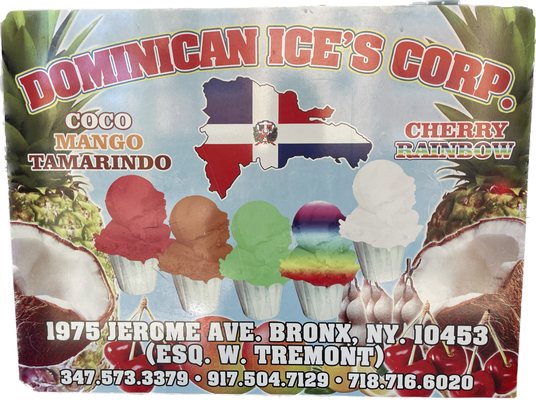 DOMINICAN ICE - Updated January 2026 - 1975 Jerome Ave, Bronx, New York ...