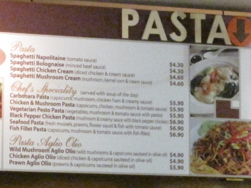 PASTA STALL MEGABITES CAFE - Updated October 2024 - Singapore Institute ...