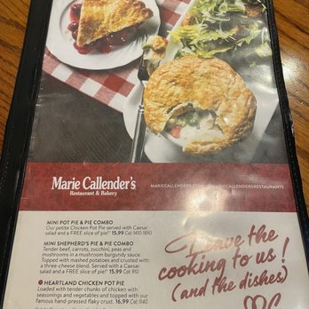 MARIE CALLENDER’S RESTAURANT & BAKERY - Updated December 2024 - 226 ...