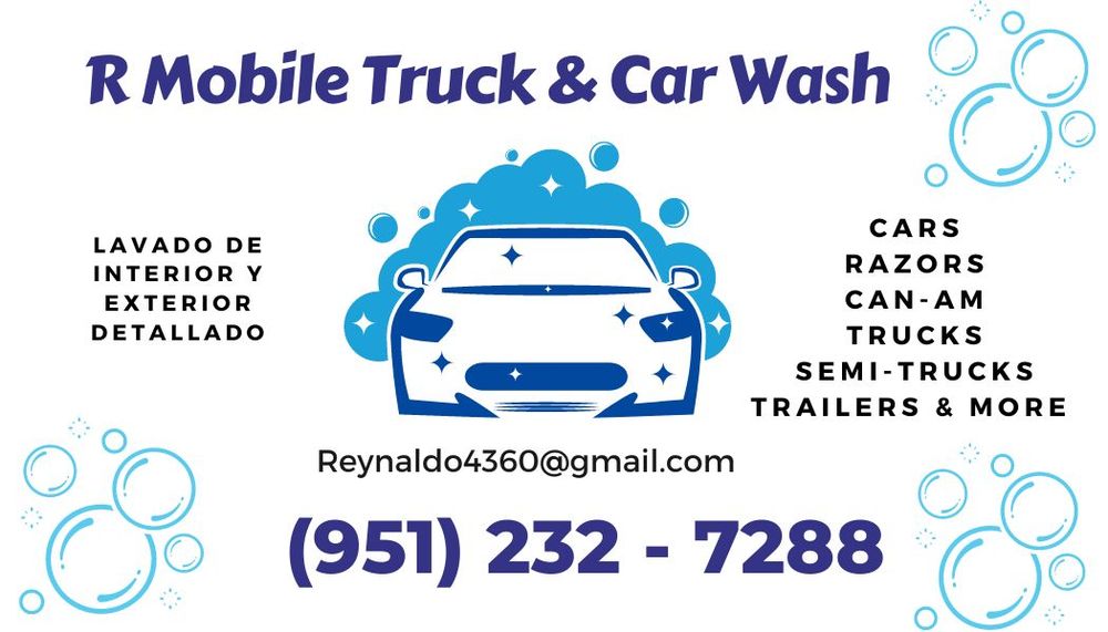 R MOBILE TRUCK & CAR WASH - Updated April 2024 - Riverside, California ...