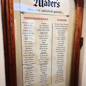 MADER’S - Updated December 2024 - 1040 Photos & 728 Reviews - 1041 N ...