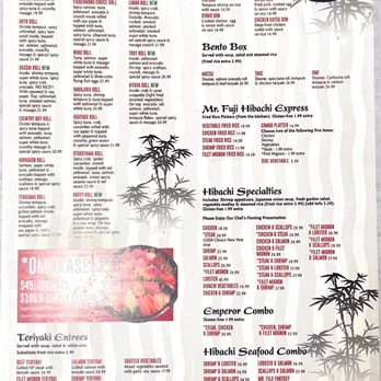 MR FUJI JAPANESE STEAK HOUSE & SUSHI BAR - Updated September 2025 - 174 ...