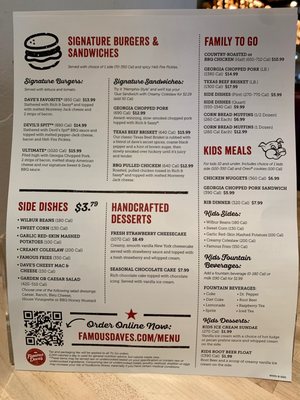 FAMOUS DAVE’S BBQ - Updated November 2024 - 13 Photos & 27 Reviews ...