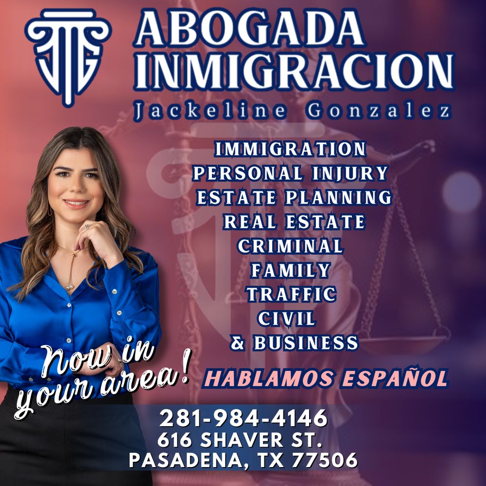 JACKELINE GONZALEZ ATTORNEY AT LAW - Updated December 2025 - 616 Shaver ...