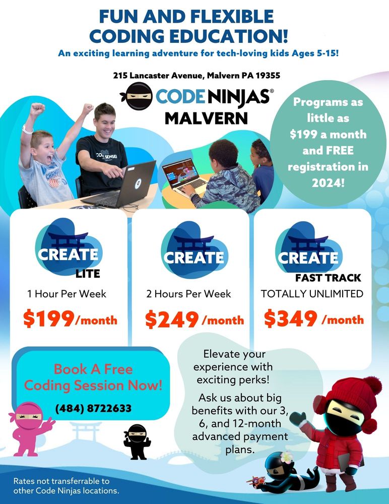 CODE NINJAS - Updated October 2025 - 25 Photos - 215 Lancaster Ave ...
