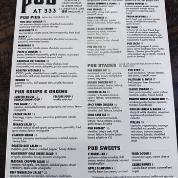 THE PUB AT 333 - Updated July 2025 - 186 Photos & 194 Reviews - 333 ...