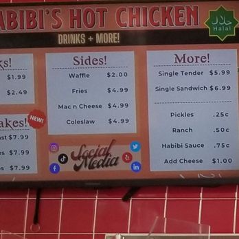 HABIBI’S HOT CHICKEN - Updated July 2025 - 315 Photos & 394 Reviews ...