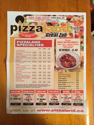 PIZZALAND - Updated November 2025 - 12 Reviews - 1765 Main Street ...