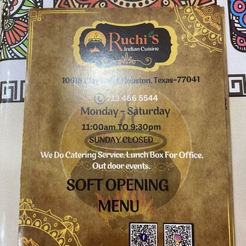 RUCHI’S INDIAN CUISINE - Updated June 2024 - 21 Photos & 16 Reviews ...
