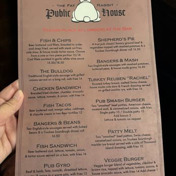 THE FAT RABBIT PUBLIC HOUSE - Updated October 2024 - 493 Photos & 456 ...