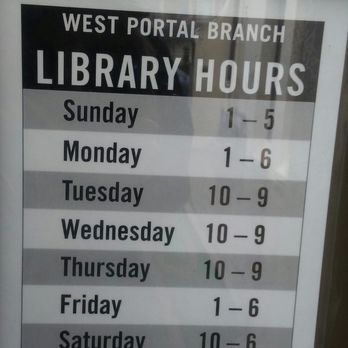 WEST PORTAL BRANCH LIBRARY - Updated December 2025 - 52 Photos & 56 ...