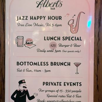 ALBERT’S BAR - Updated September 2024 - 202 Photos & 98 Reviews - 140 E ...