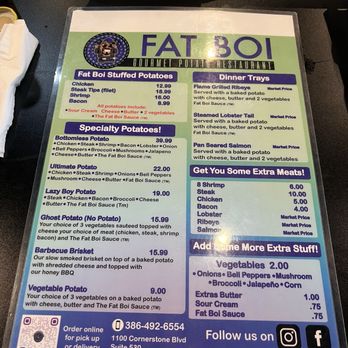 FAT BOI GOURMET POTATOES - Updated October 2025 - 83 Photos & 58 ...