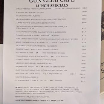 GUN CLUB CAFE - Updated January 2026 - 177 Photos & 162 Reviews - 4631 ...