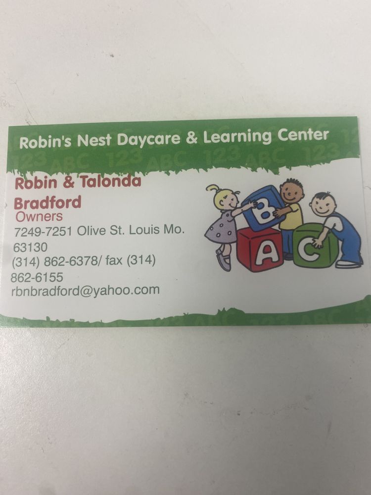 ROBIN’S NEST DAYCARE & LEARNING CENTER - Updated November 2024 - 7249 ...