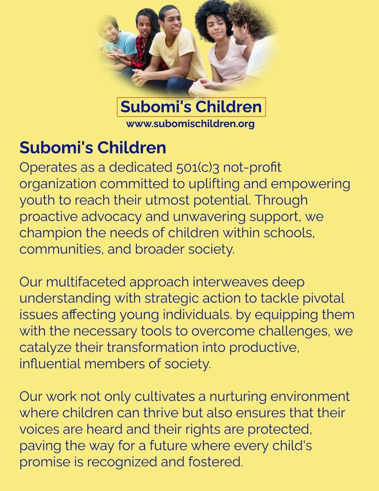 SUBOMI’S CHILDREN CORPORATION - Updated December 2025 - Request ...