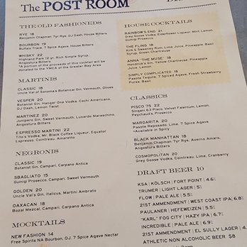 THE POST ROOM - Updated January 2026 - 108 Photos & 49 Reviews - 450 ...