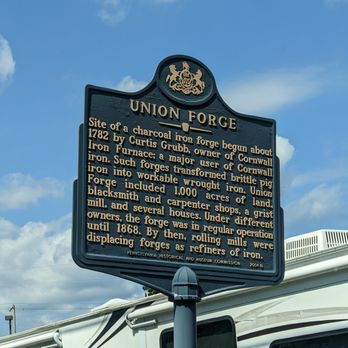 UNION FORGE HISTORICAL MARKER - Updated June 2025 - 11 Lickdale Rd ...