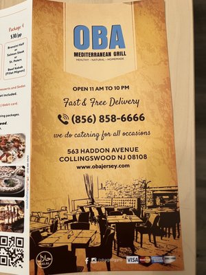 OBA MEDITERRANEAN GRILL - 37 Photos & 12 Reviews - 563 Haddon Ave ...
