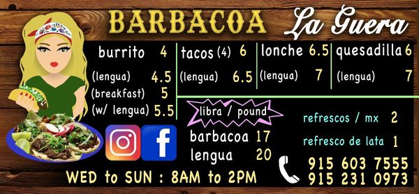 BARBACOA LA GUERA - Updated August 2025 - 14 Photos - 1331 Lee Trevino ...