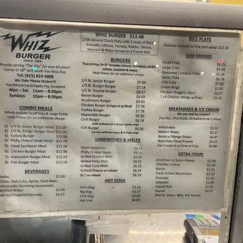 WHIZ BURGERS DRIVE-IN - Updated August 2025 - 170 Photos & 355 Reviews ...