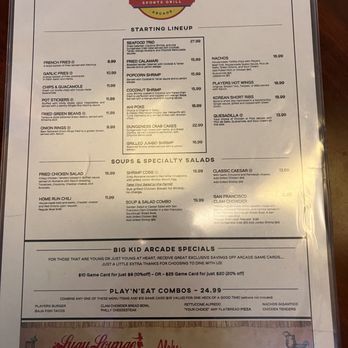PLAYERS SPORTS GRILL & ARCADE - Updated April 2025 - 463 Photos & 727 ...