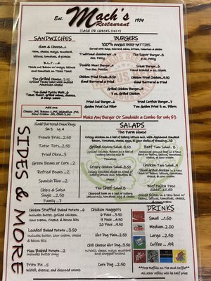 MACH’S RESTAURANT - Updated December 2025 - 22 Photos & 23 Reviews ...
