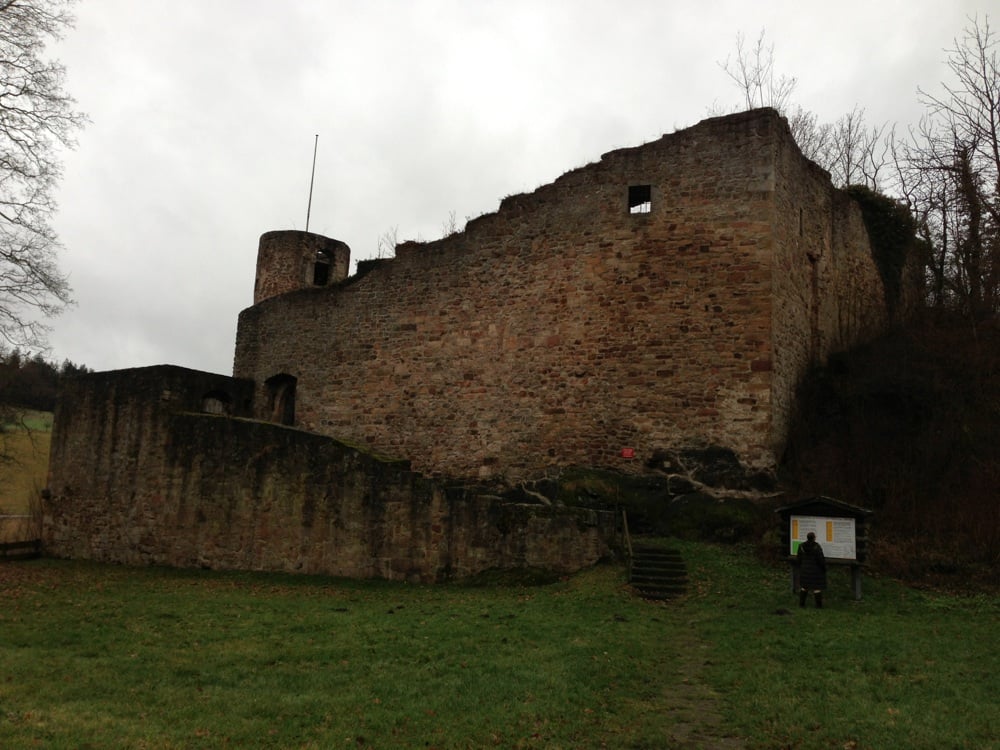 BURGRUINE WALLENSTEIN - Burgstr. 33, Knüllwald, Hessen, Germany ...