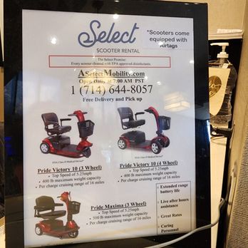 SELECT MOBILITY SCOOTER RENTAL - Updated May 2024 - 33 Photos & 144 ...