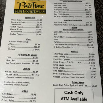 PASSTIME FISH HOUSE - Updated February 2025 - 137 Photos & 200 Reviews ...