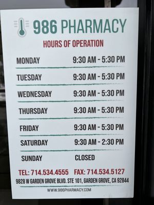 986 PHARMACY - GARDEN GROVE - Updated September 2025 - 9828 West Garden ...