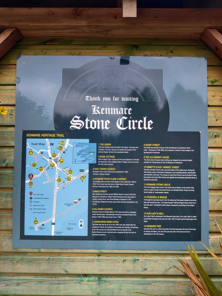 KENMARE STONE CIRCLE - Kenmare, Co. Kerry, Republic of Ireland - Local ...