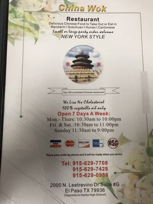CHINA WOK - 83 Photos & 84 Reviews - 2000 N Lee Trevino Dr, El Paso ...