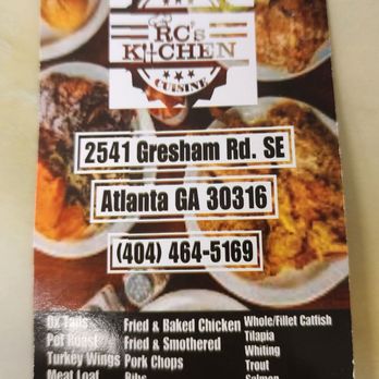 RC’S KITCHEN SOUTHERN CUISINE - Updated April 2024 - 12 Reviews - 2541 ...
