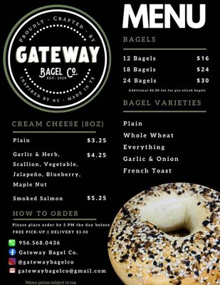 GATEWAY BAGEL - Updated December 2024 - Laredo, Texas - Bagels - Phone ...